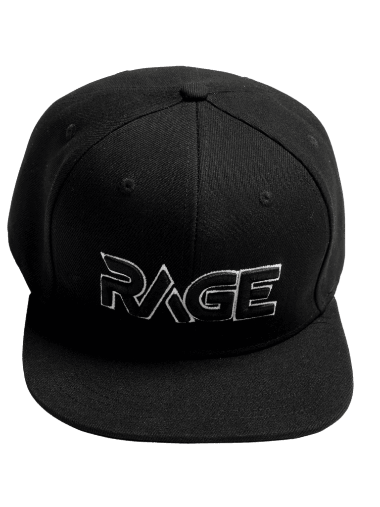 RAGE Style Cap - Black - Rage the Label